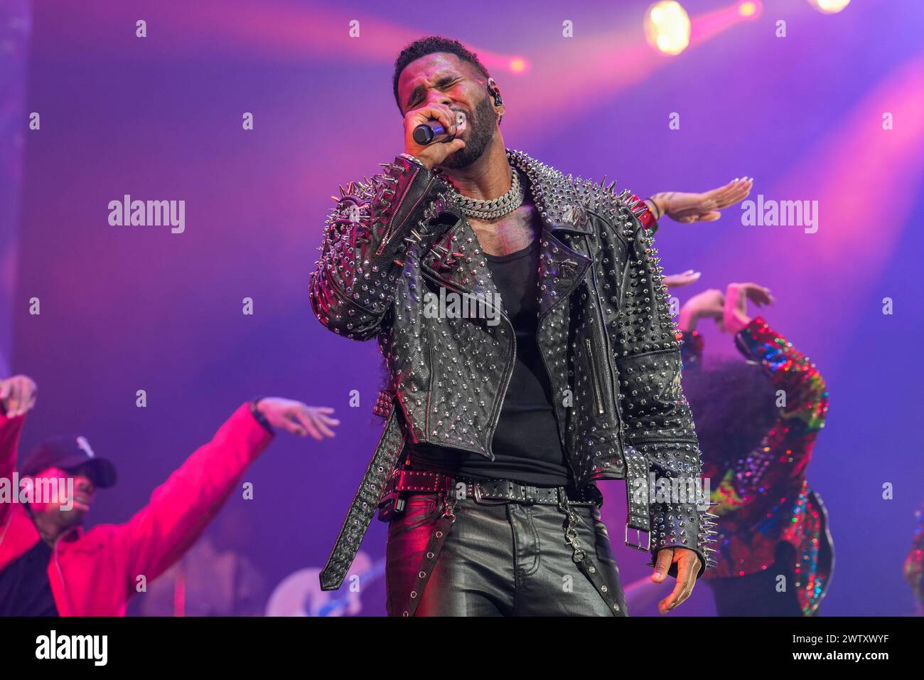 Jason Derulo - Nu King World Tour 2024 19.03.2024 Jason Derulo mit ...