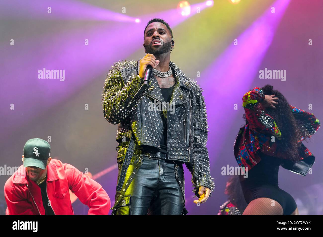 Jason Derulo - Nu King World Tour 2024 19.03.2024 Jason Derulo mit ...
