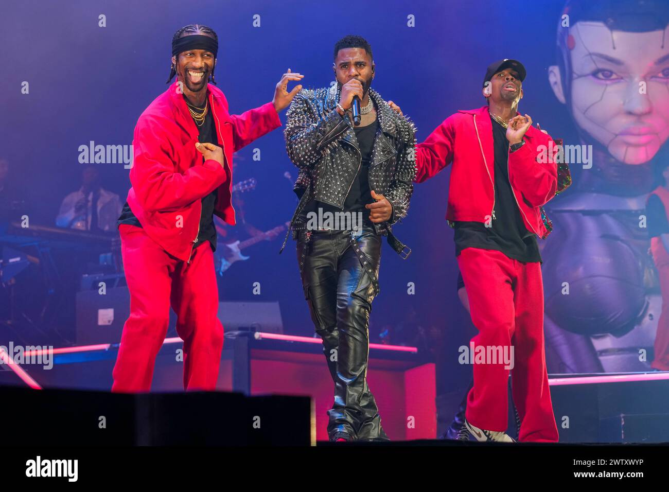 Jason Derulo - Nu King World Tour 2024 19.03.2024 Jason Derulo mit ...