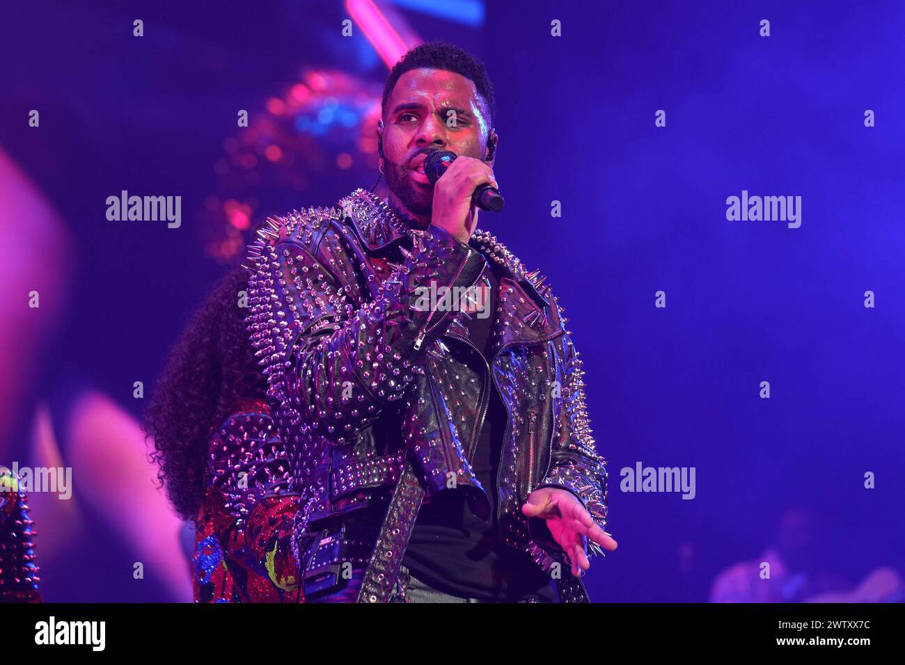 Jason Derulo - Nu King World Tour 2024 19.03.2024 Jason Derulo mit ...