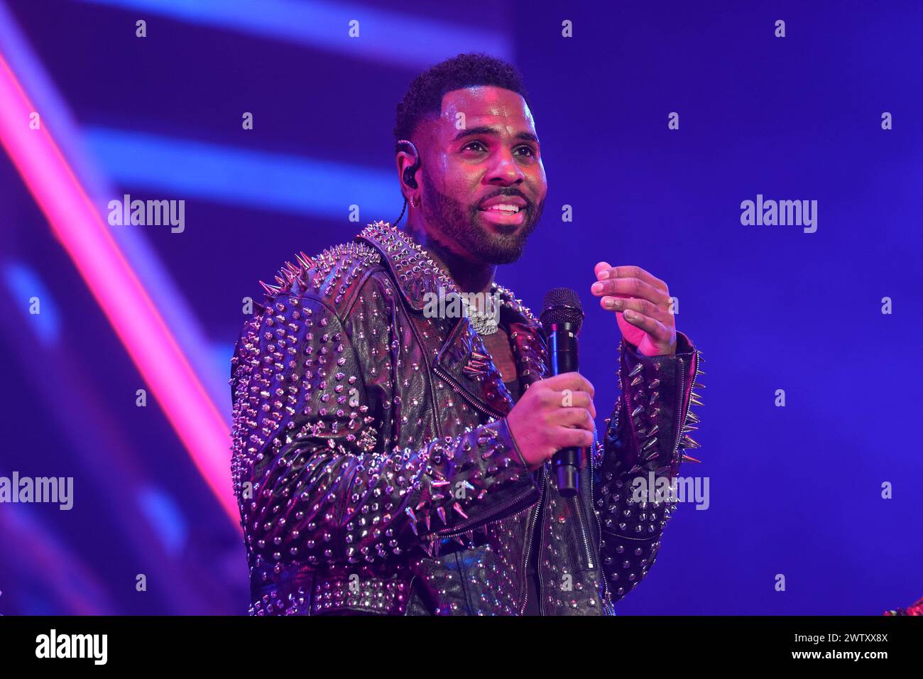 Jason Derulo - Nu King World Tour 2024 19.03.2024 Jason Derulo mit ...