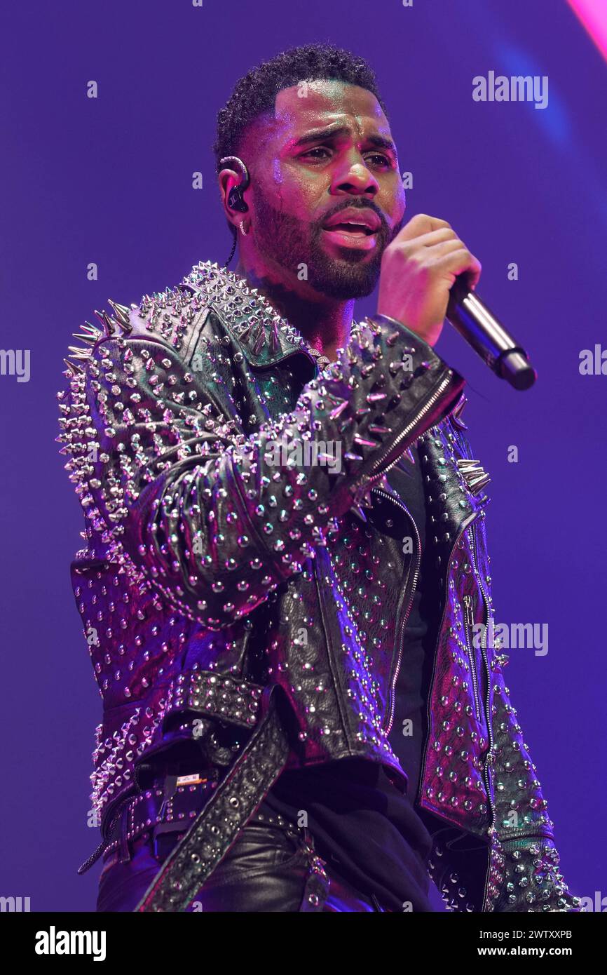 Jason Derulo - Nu King World Tour 2024 19.03.2024 Jason Derulo mit ...