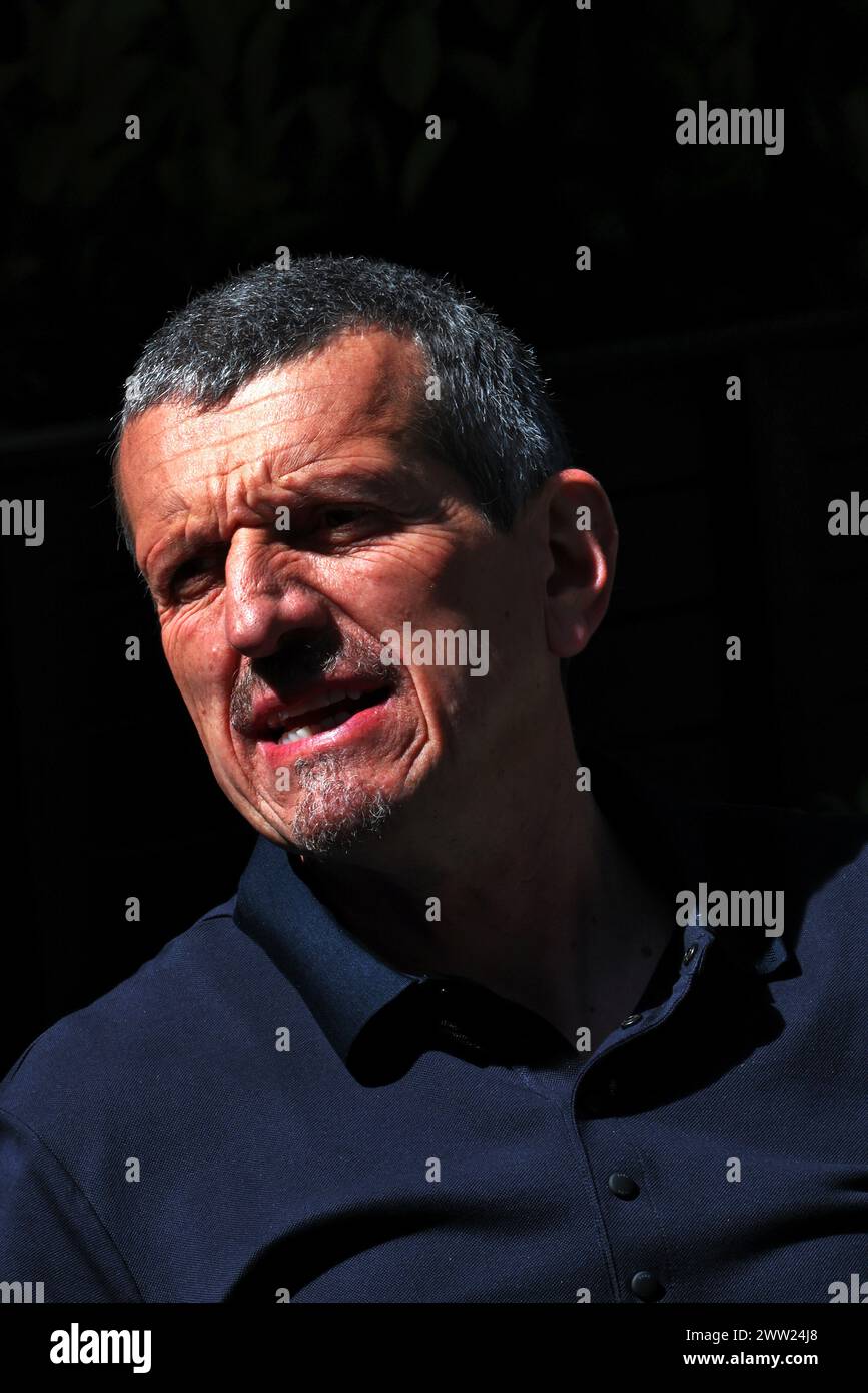 Melbourne, Australien. März 2024. Günther Steiner (ITA) RTL F1 TV ...