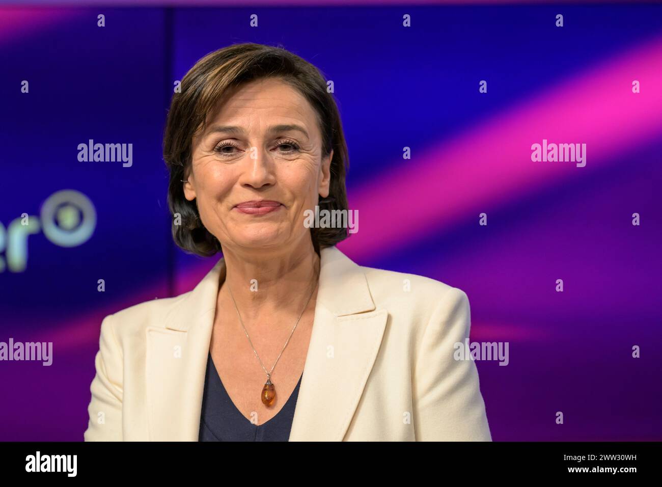 Sandra Maischberger, bei - maischberger, Polittalk, TV, Format, mit ...