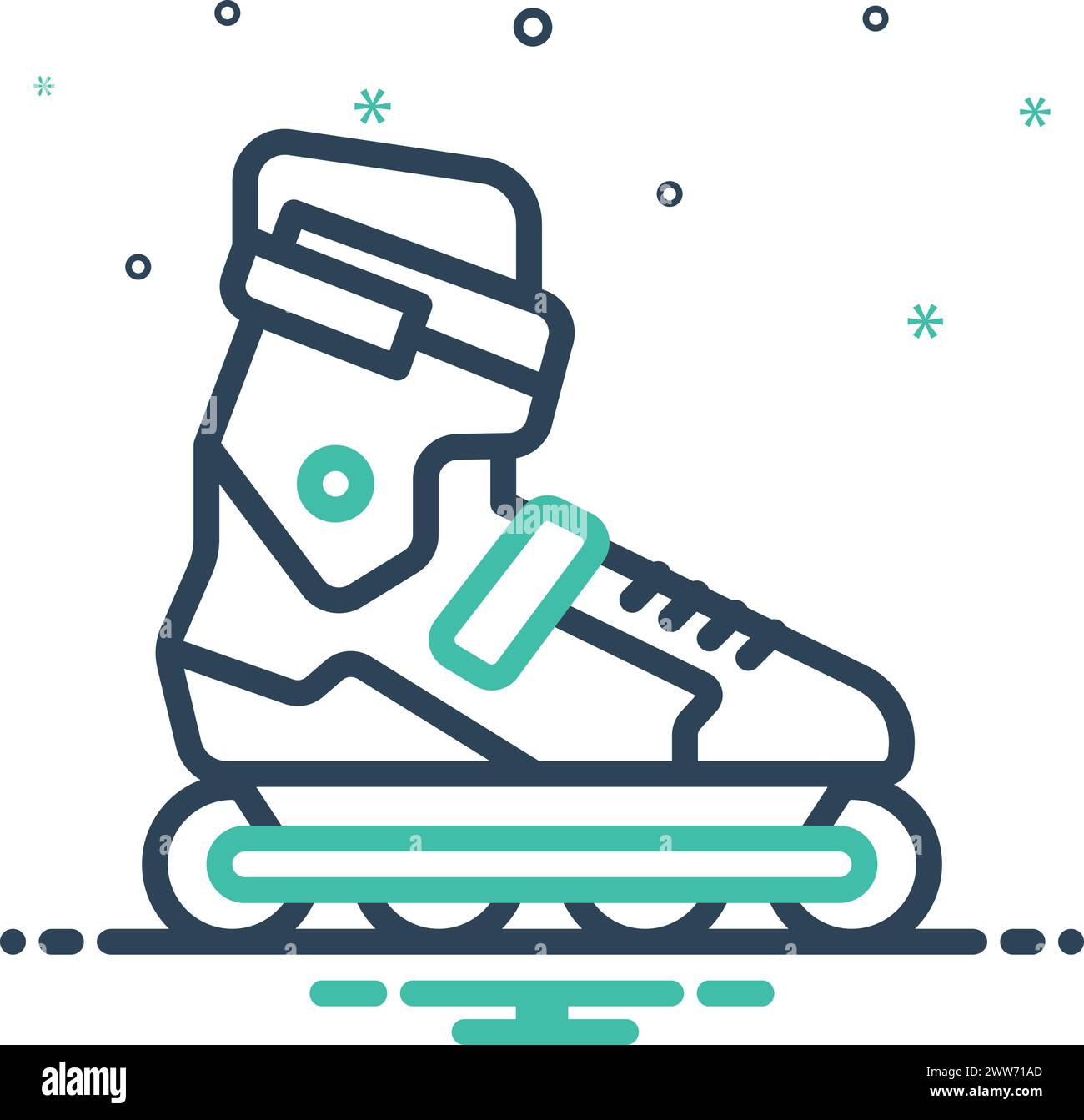 Rollerblading zeichen -Fotos und -Bildmaterial in hoher Auflösung – Alamy