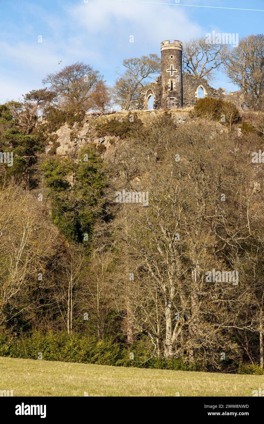 Balcarres Folly / Turm im Balcarres Estate bei Colinsburgh, Fife ...