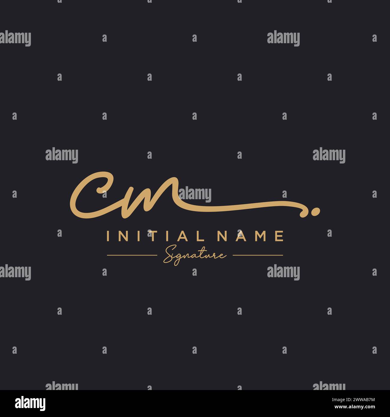 Cm sauberes logo Stock-Vektorgrafiken kaufen - Alamy