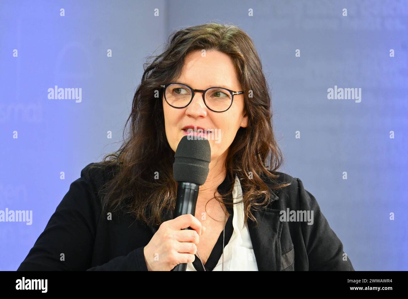 Leipziger Buchmesse 2024, Buchmesse auf der Messe Leipzig. Foto: Katrin Krämer ist eine deutsche ...