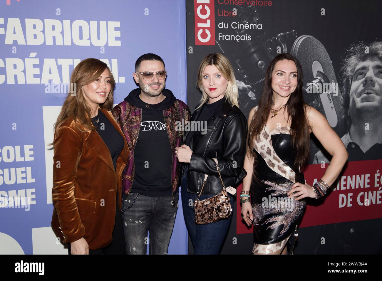 Paris, Frankreich. März 2024. Der Sänger und Songwriter Gregory Bakian ...