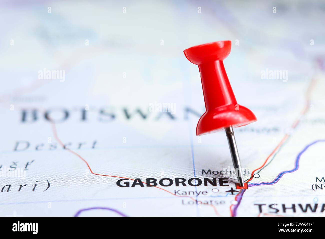 Gaborone karte -Fotos und -Bildmaterial in hoher Auflösung – Alamy