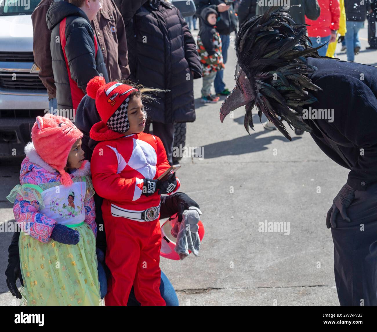 Detroit, Michigan - The Marche du Nain Rouge feiert die Ankunft des ...