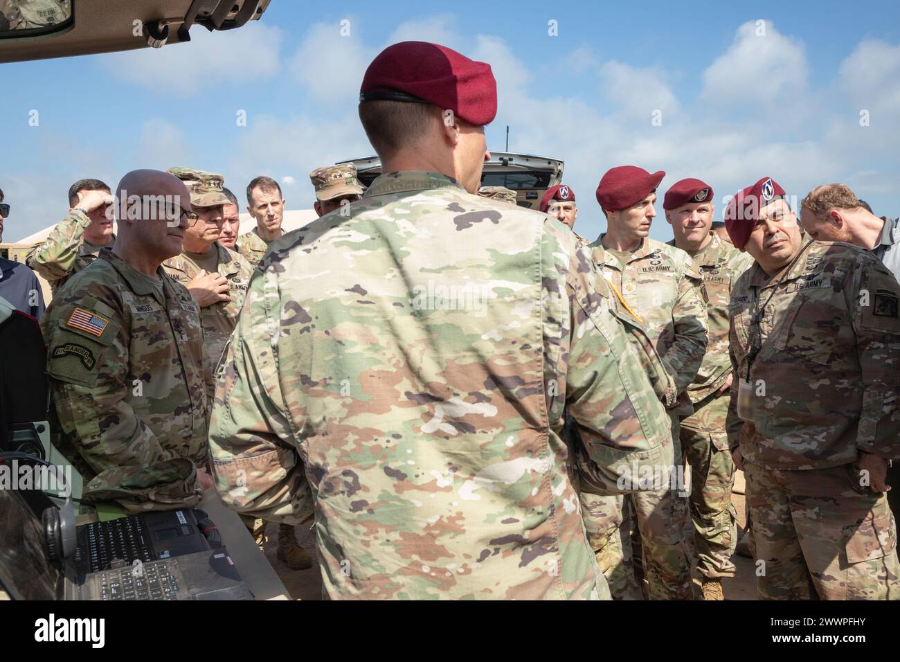 General James J. Mingus, stellvertretender Stabschef der US-Armee ...