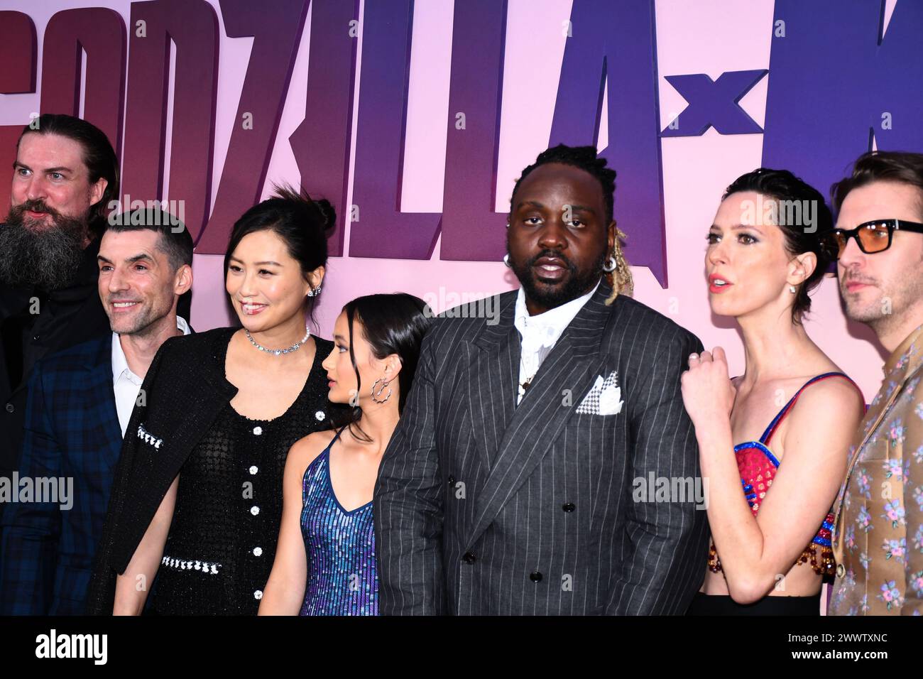 Hollywood, Kalifornien, USA 25. März 2024 (L-R) Regisseur Adam Wingard ...