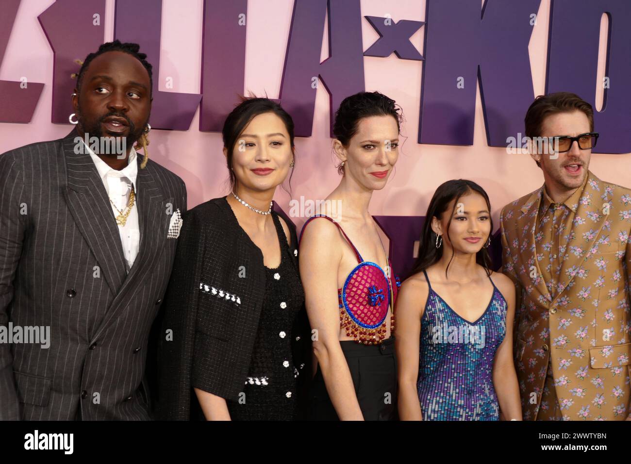 Hollywood, Kalifornien, USA 25. März 2024 (L-R) Schauspieler Brian ...