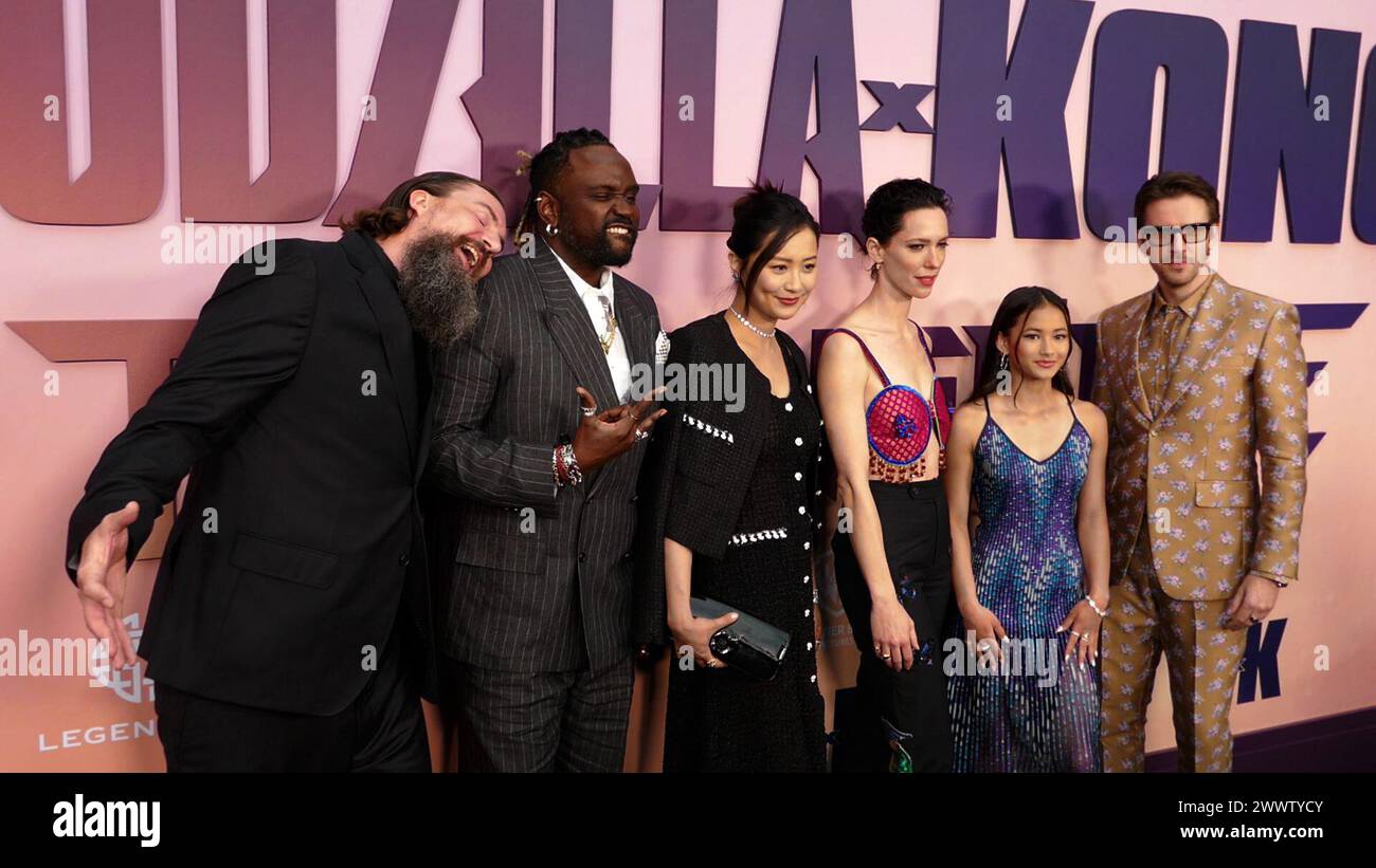 Hollywood, Kalifornien, USA 25. März 2024 (L-R) Regisseur Adam Wingard ...