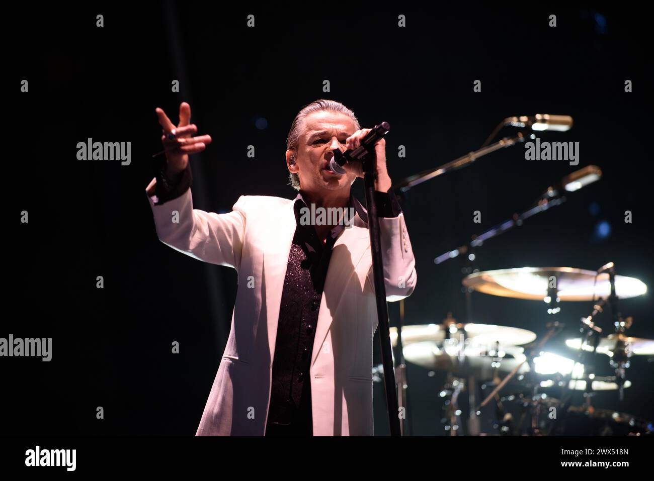 Italien 23. März 2024 Depeche Mode live in der Inalpi Arena in Turin ...
