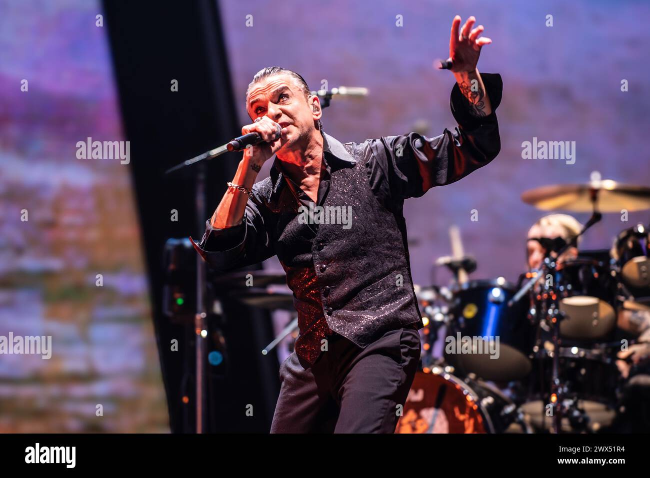 Italien 23. März 2024 Depeche Mode live in der Inalpi Arena in Turin ...