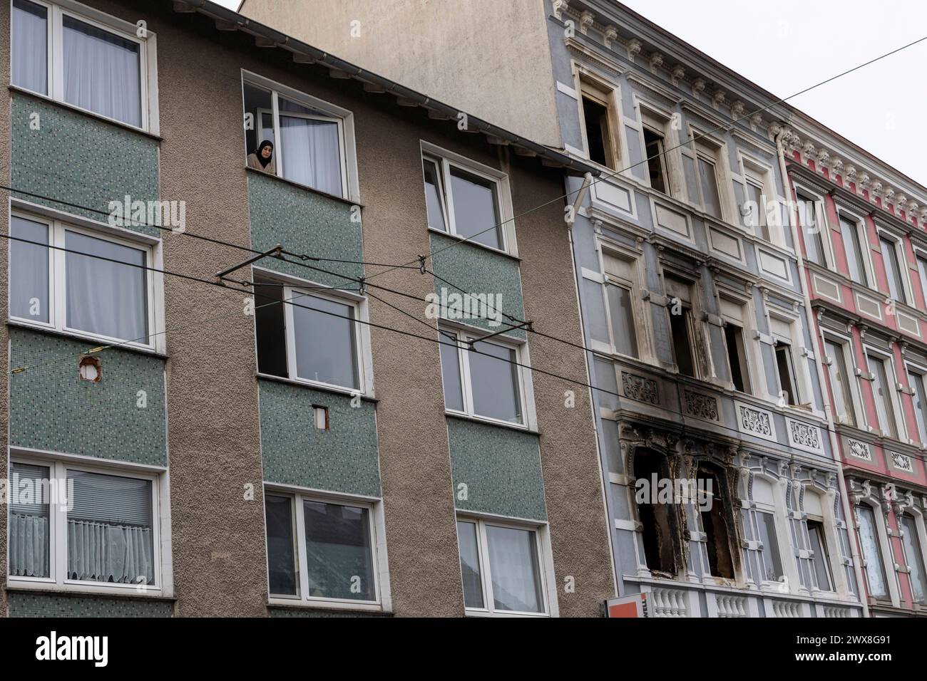 Trauerkundgebung in Solingen für die vier Verstorbenen im Haus ...