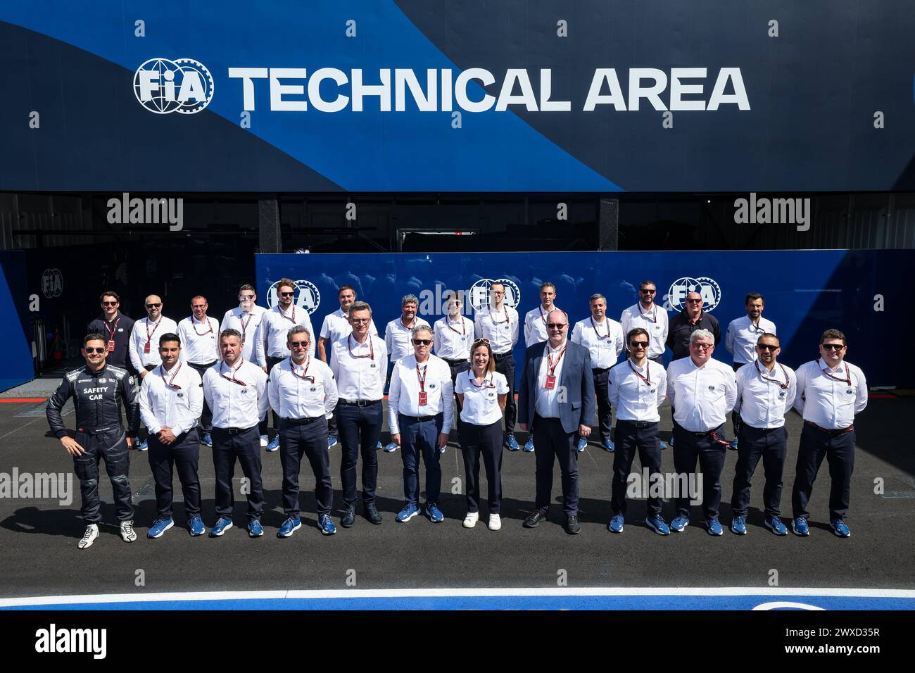 FIA Familienbild beim Tokyo ePrix 2024, 4. Treffen der ABB FIA Formel E ...