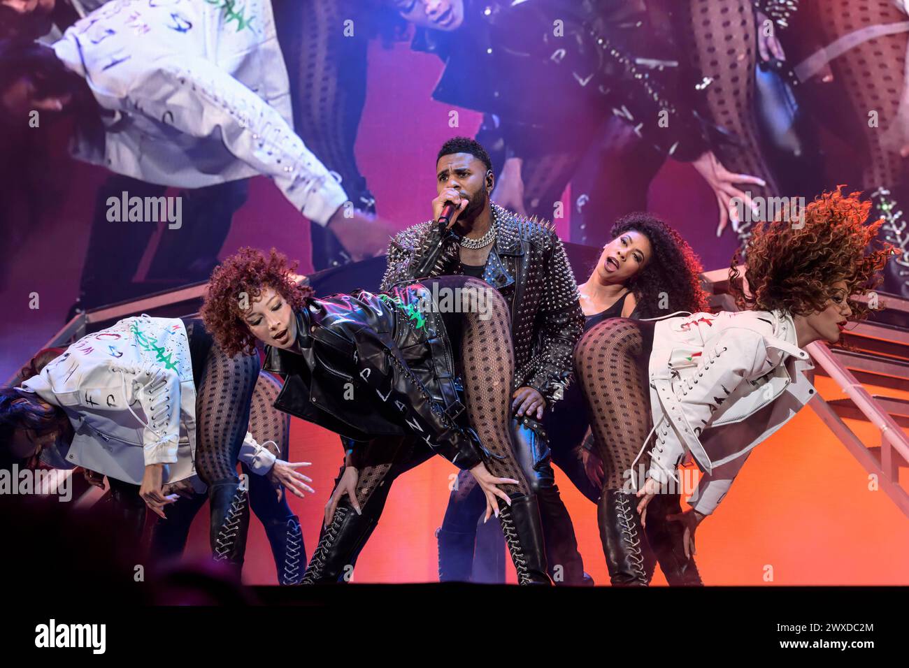 Jason Derulo Nu King Tour 2024 live in der Olympiahalle, München am 26.03.2024 *** Jason Derulo ...