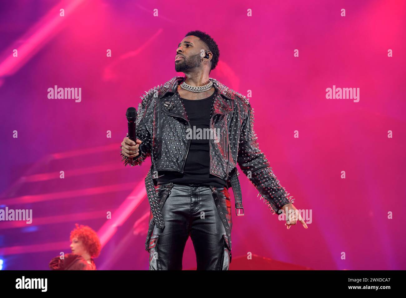 Jason Derulo Nu King Tour 2024 live in der Olympiahalle, München am 26. ...