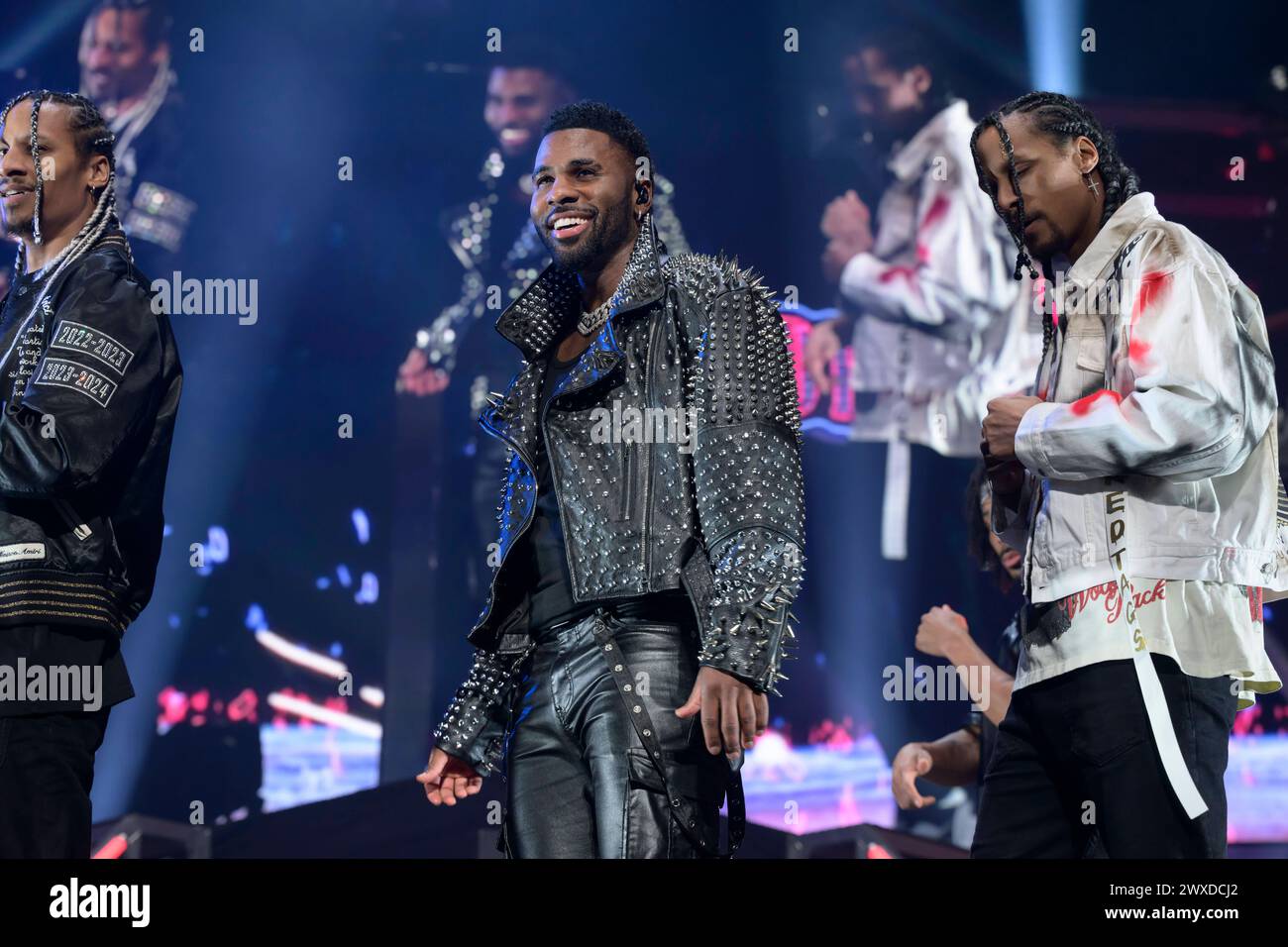 Jason Derulo Nu King Tour 2024 live in der Olympiahalle, München am 26. ...