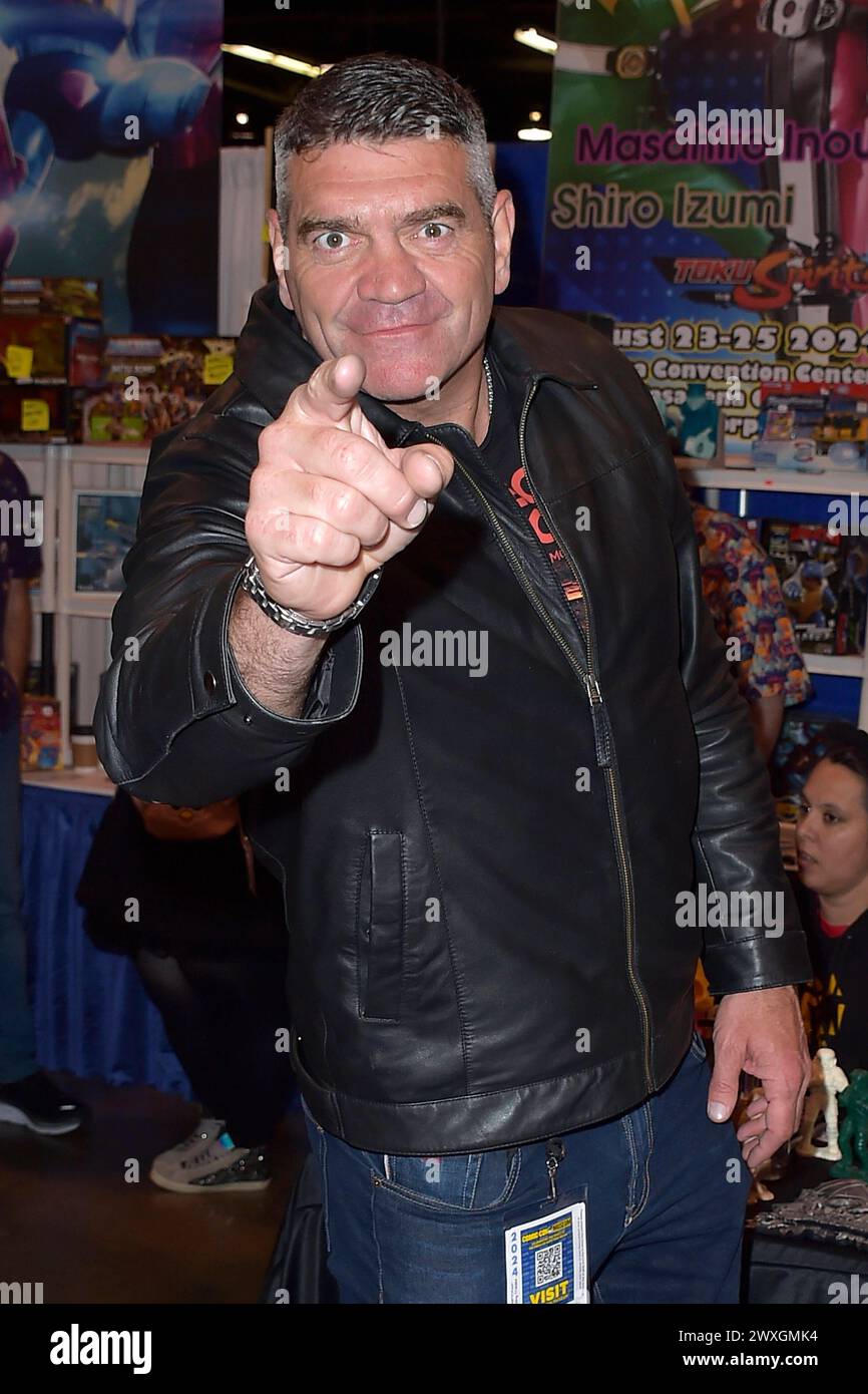 Spencer Wilding auf der WonderCon 2024 im Anaheim Convention Center ...