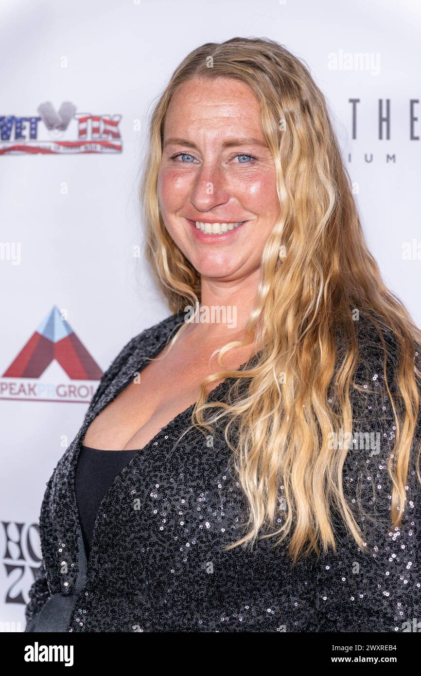 Los Angeles, USA. April 2024. Schauspielerin Briana Fesperman nimmt an ...