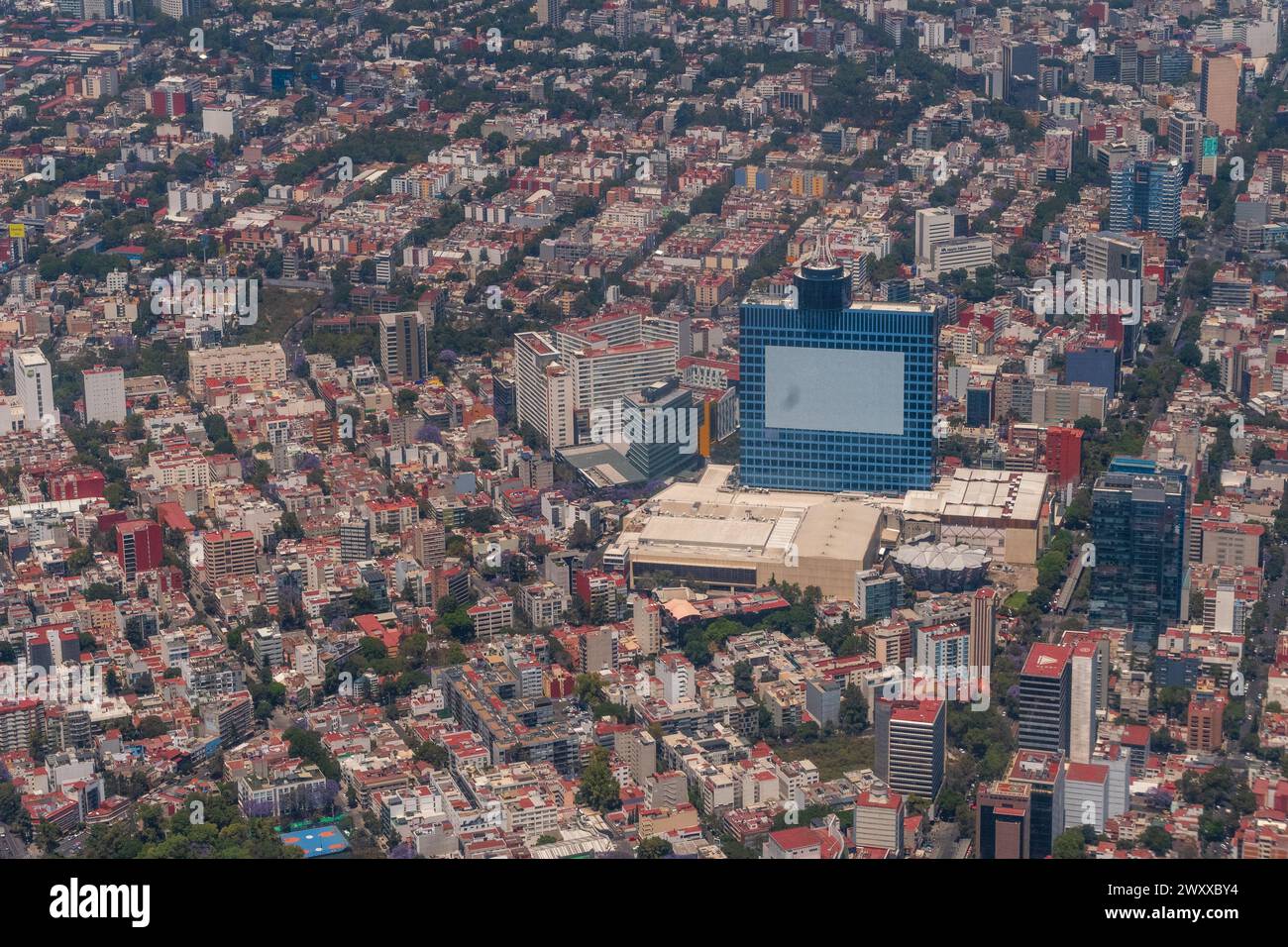 Vista aerea de la ciudad de mexico -Fotos und -Bildmaterial in hoher Auflösung – Alamy