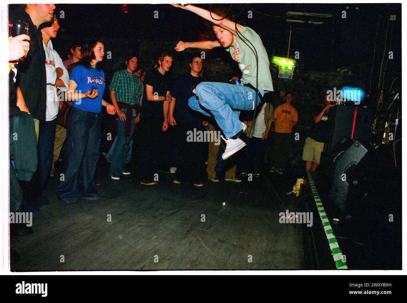 HUNDRED REASONS, EMO CONCERT, 2001: Colin Doran von der Emo-Rockband ...