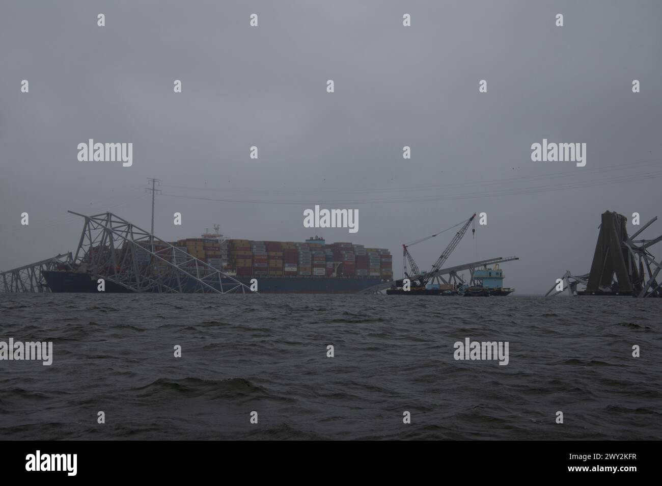 Das Key Bridge Response 2024 Unified Command koordiniert weiterhin die ...