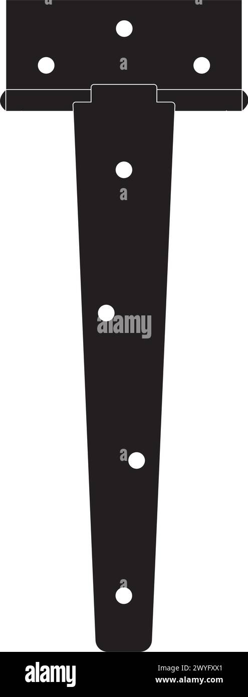 Scharnier detail Stock-Vektorgrafiken kaufen - Alamy