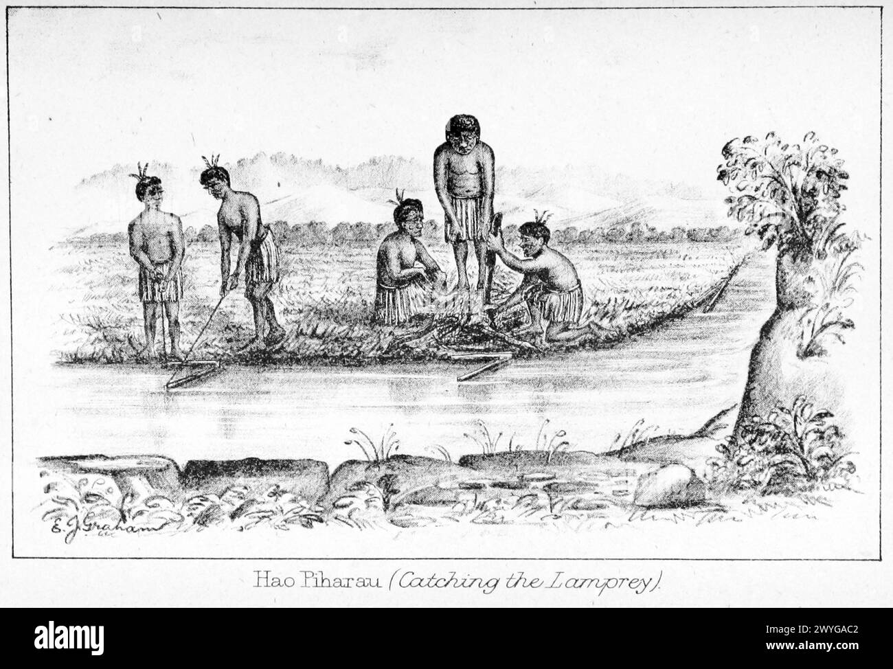 Maori bach Schwarzweiß-Stockfotos und -bilder - Alamy