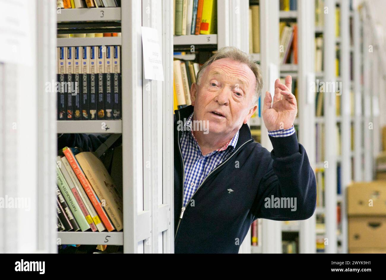 02.05.2014, Deutschland, Sachsen, Peter-Sodann-Bibliothek e.V., Thomas ...
