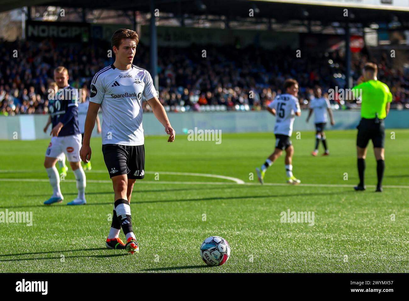 Drammen, Norwegen, 7. April 2024. Rosenborg Sverre Nypan im Eliteserien ...