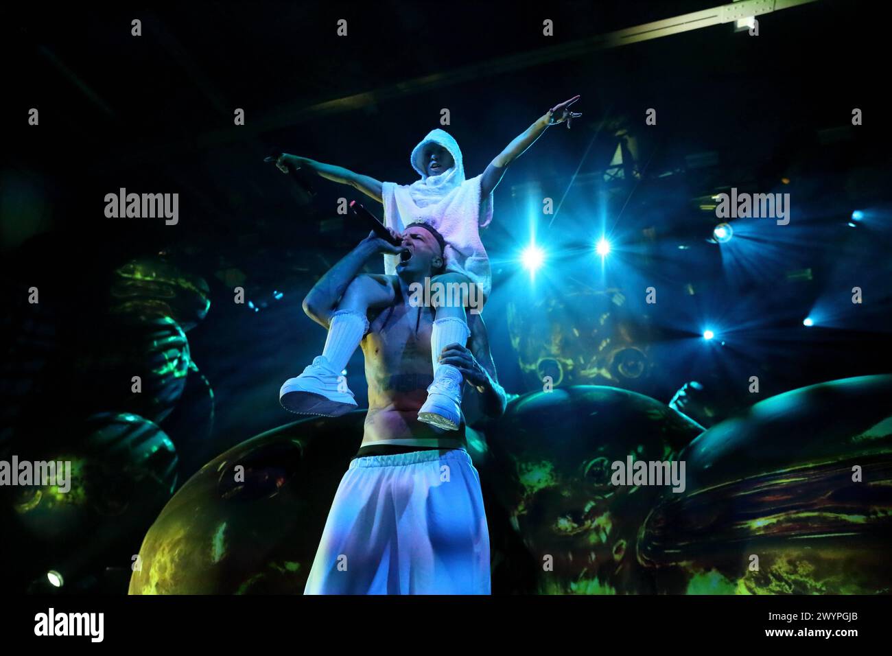 ANRI du Toit alias Yolandi Visser und Watkin Tudor Jones alias Ninja ...