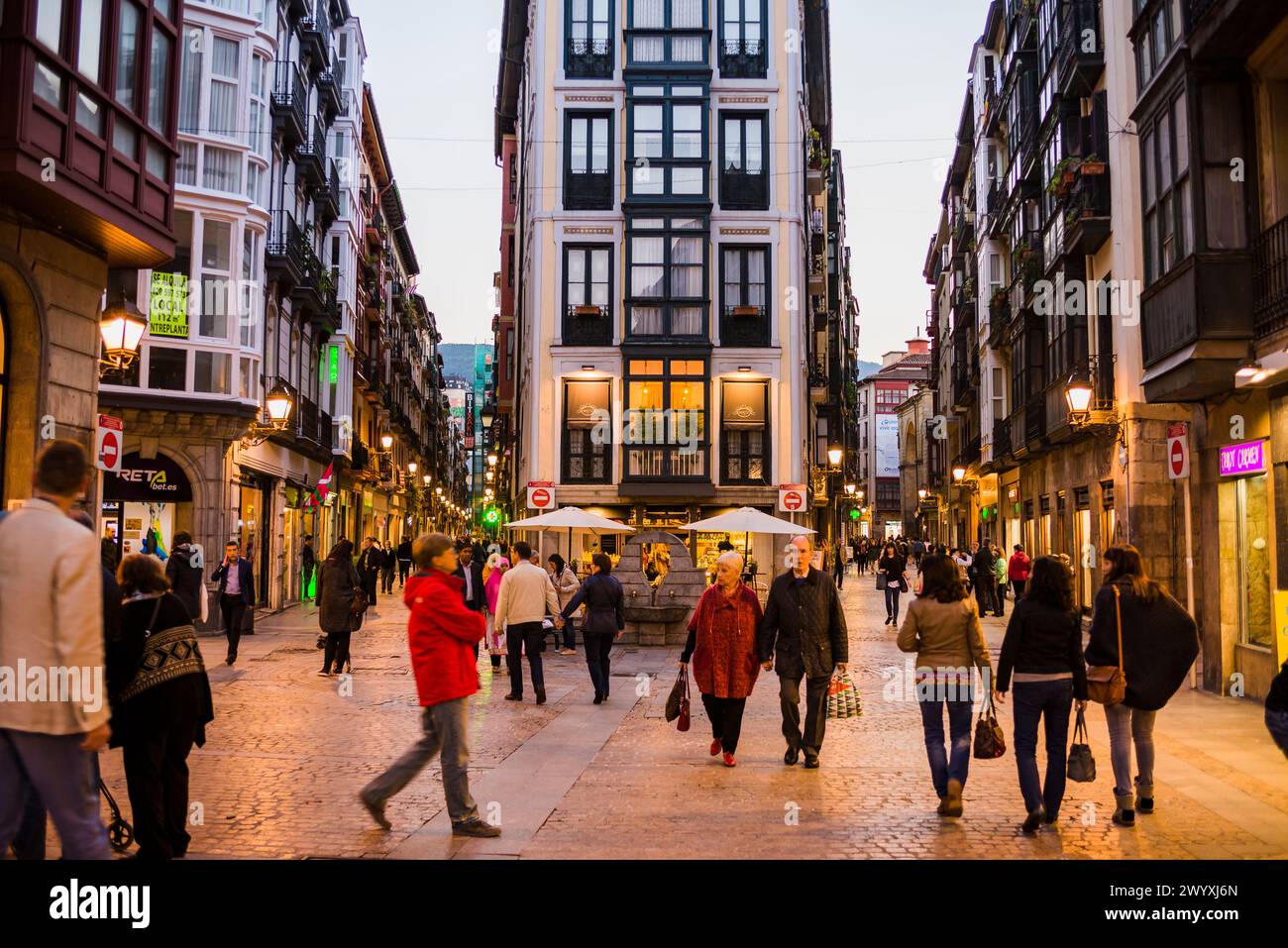 Las Siete Calles oder Casco Viejo auf Spanisch oder Zazpikaleak oder ALDE Zaharra auf Baskisch ...