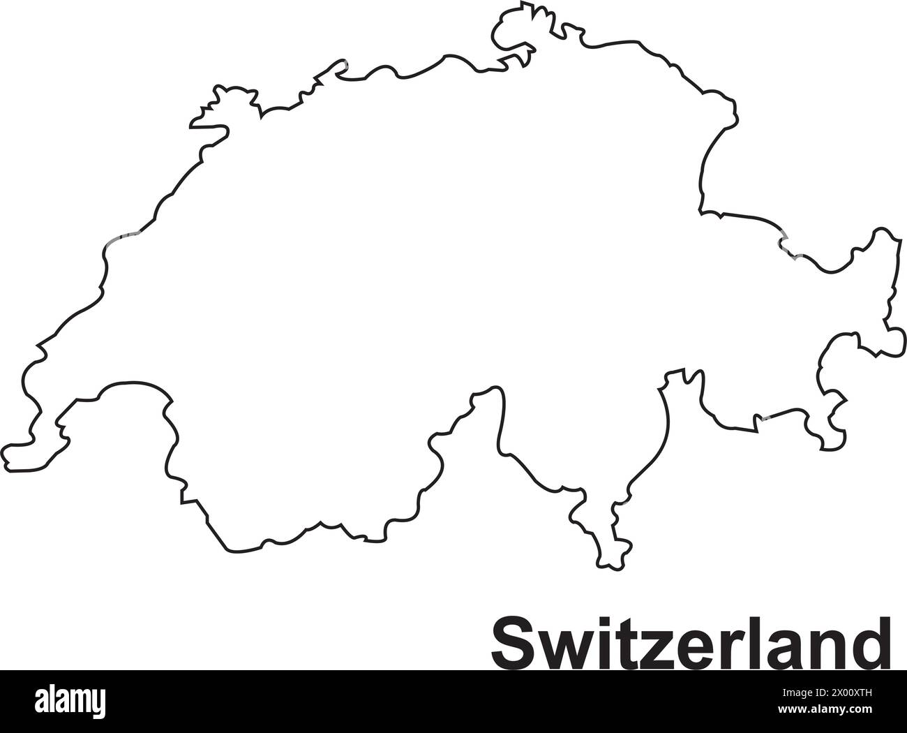 Schweizer atlas Stock-Vektorgrafiken kaufen - Alamy