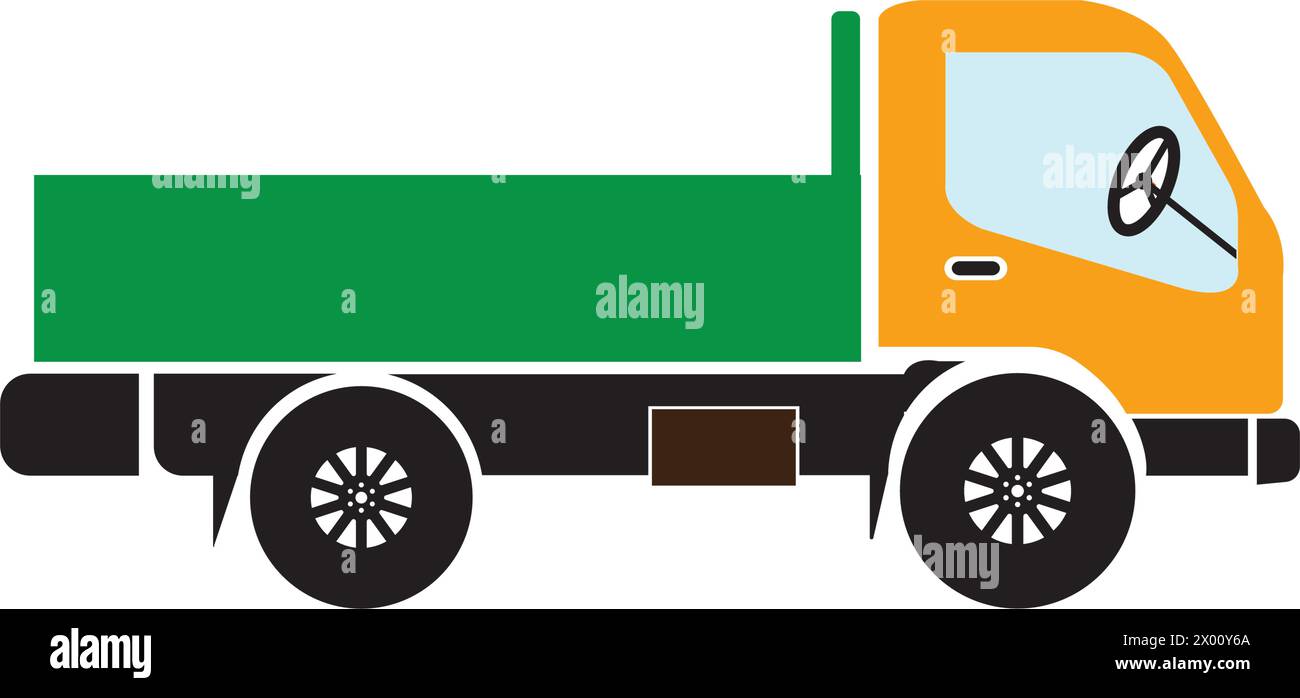 Hybrid pickup truck Stock-Vektorgrafiken kaufen - Alamy