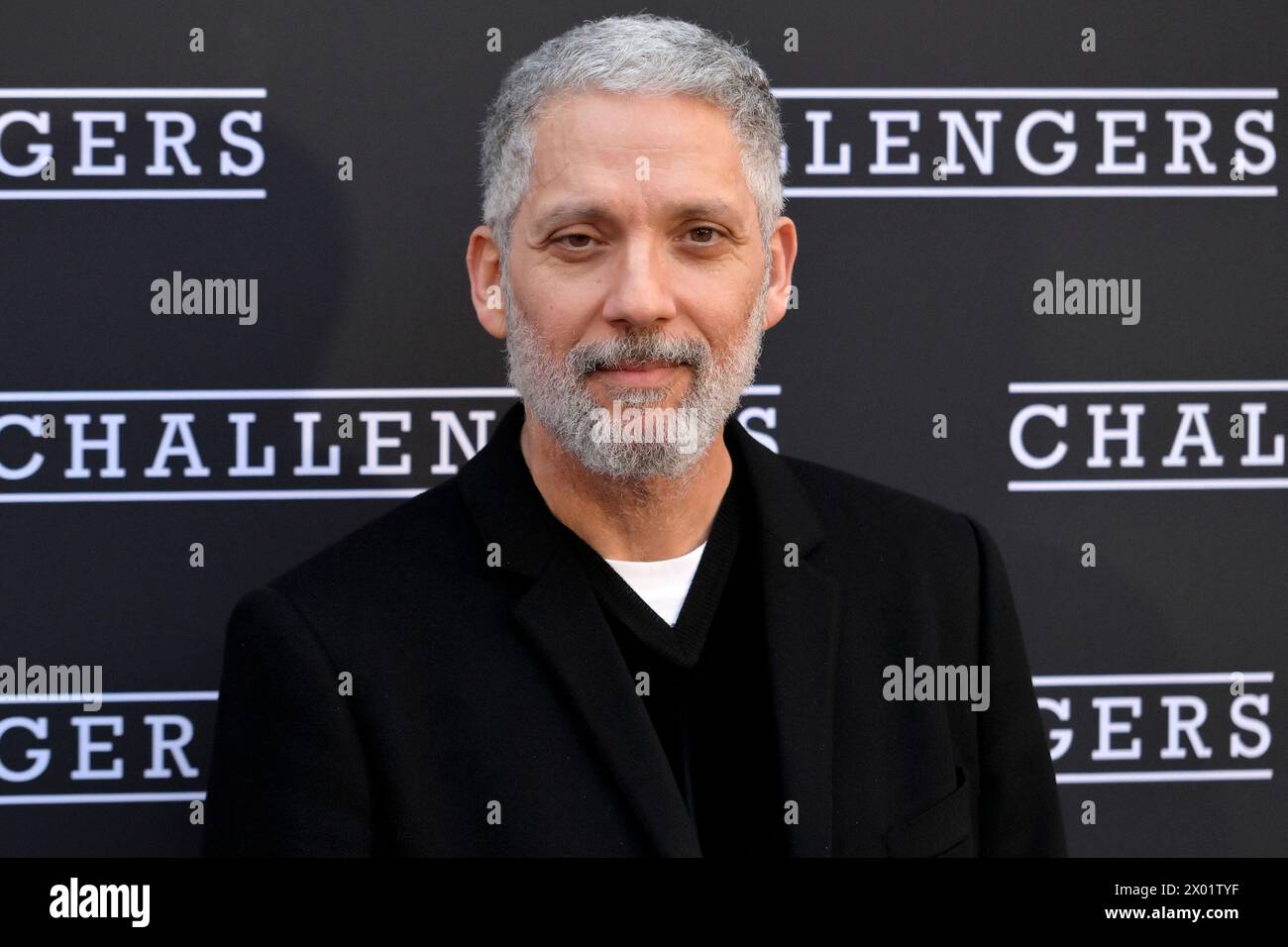 Schauspieler Giuseppe Fiorello nimmt am 8. April 2024 an der Premiere ...