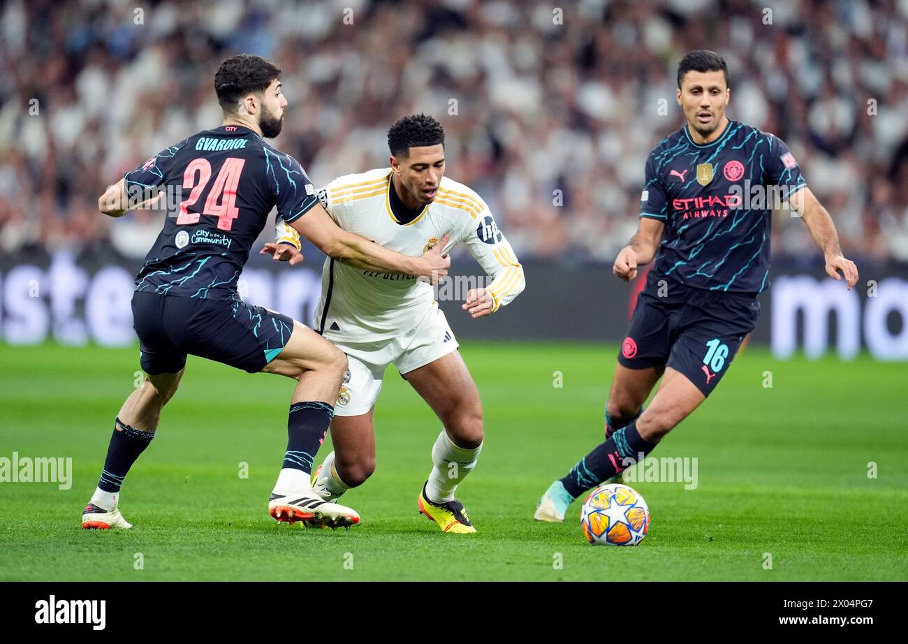 Jude Bellingham von Real Madrid wird im Viertelfinale der UEFA ...