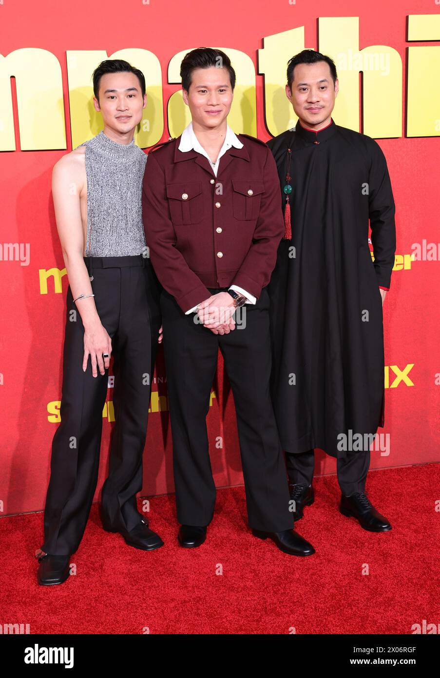 Los Angeles, Ca. April 2024. Kieu Chinh, Hoa Xuande, Fred Nguyen bei ...