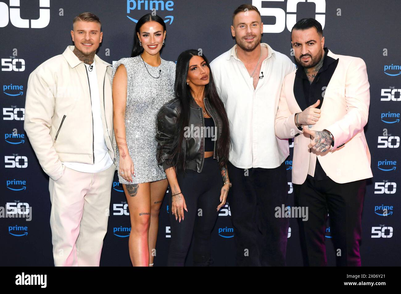 Paco Herb, Paulina Ljubas, Christina Dimitriou, Chris Broy und Cosimo ...