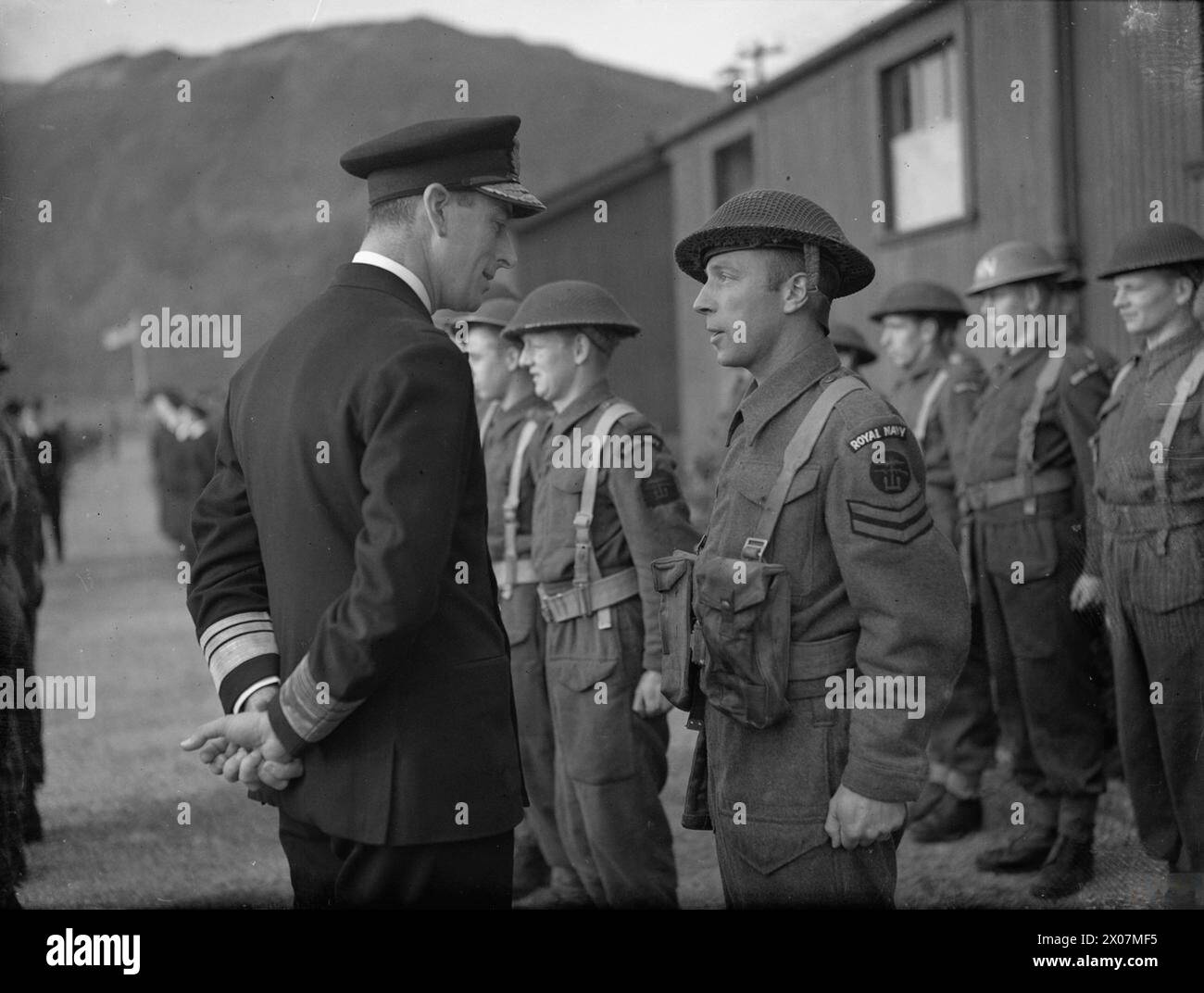 ADMIRAL DER FLOTTE EARL MOUNTBATTEN OF BIRMA - Chef der kombinierten ...