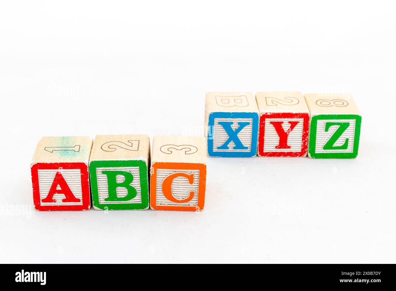 Alfabeto completo infantil -Fotos und -Bildmaterial in hoher Auflösung – Alamy