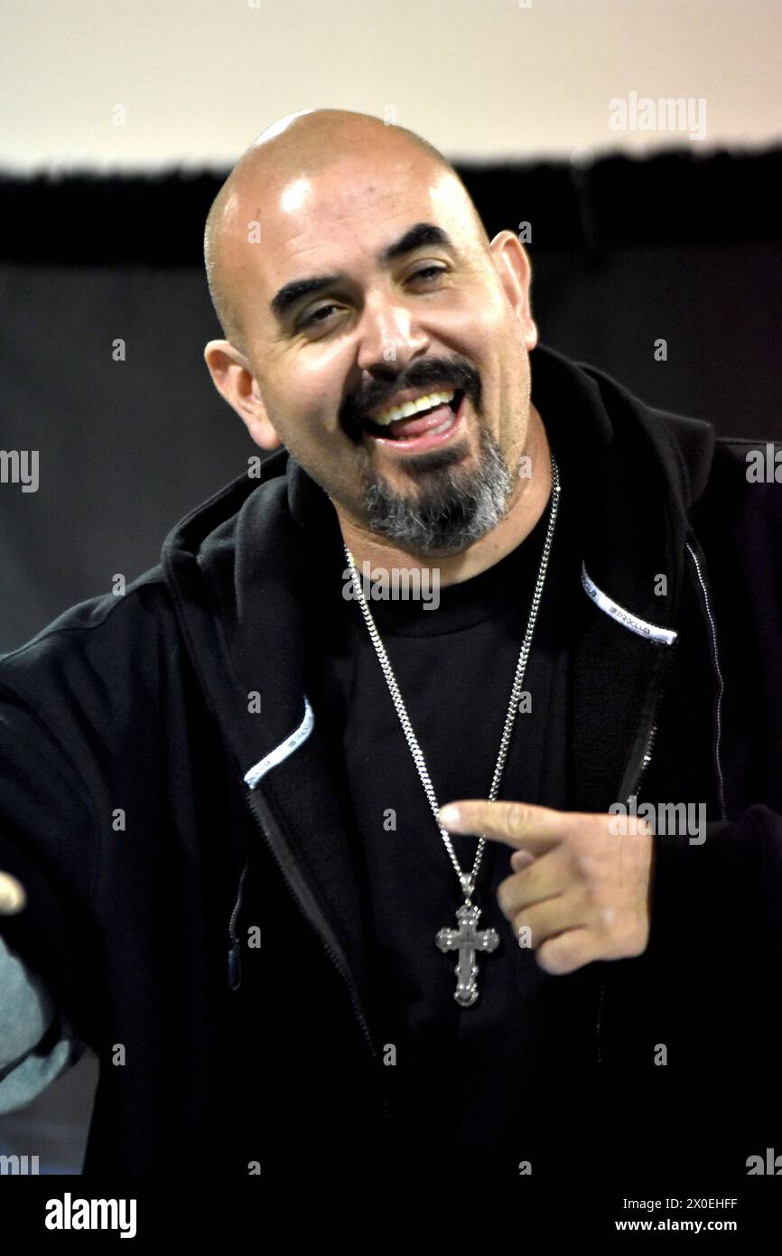 Noel Gugliemi, alias Noel G 'Hector', Autogramm bei der 61. Jährlichen ...