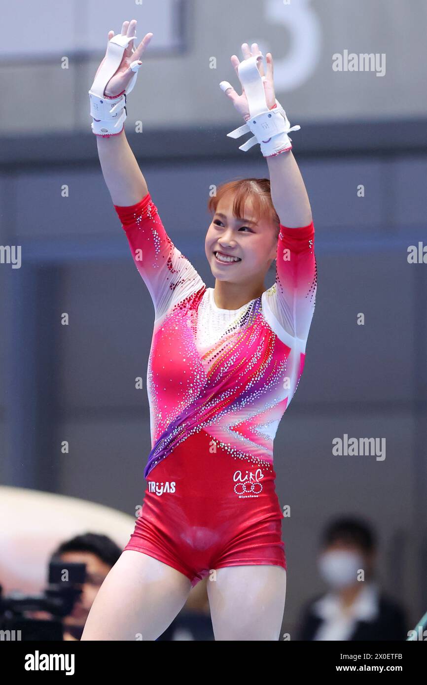 Takasaki Arena, Gunma, Japan. April 2024. Aiko Sugihara, 11. APRIL 2024 ...