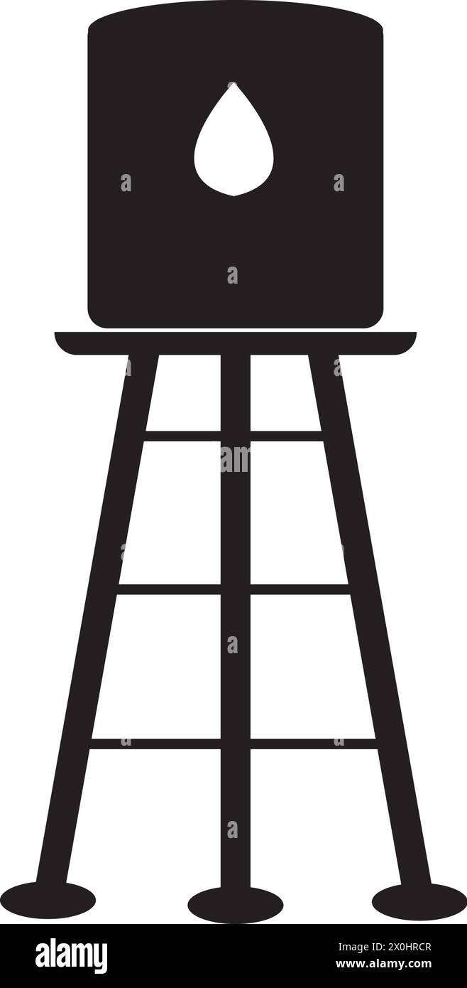 Estructura vertical alta Stock-Vektorgrafiken kaufen - Alamy