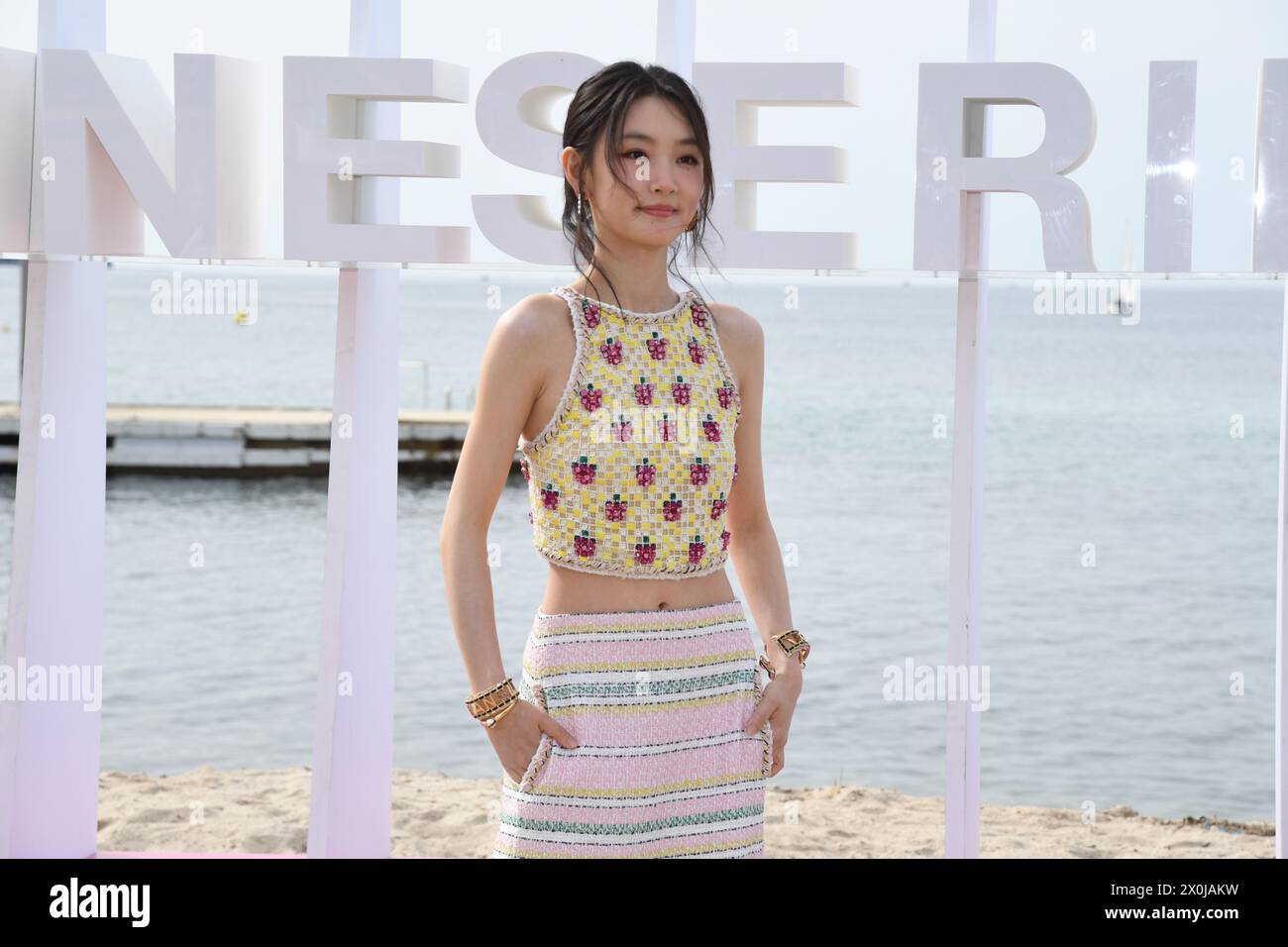 CANNES, FRANKREICH - 07. APRIL: Zhou Yiran nimmt am 7. Canneseries ...