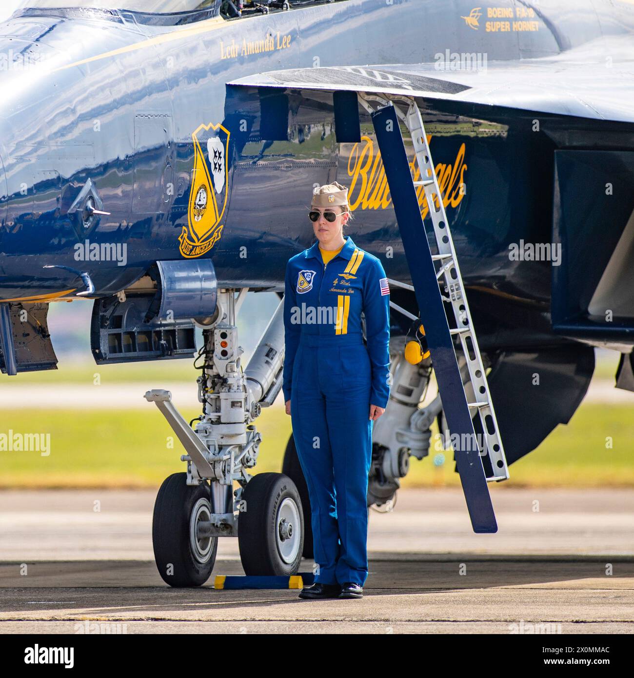 USA 07. April 2024. Navy Flight Demonstration Squadron Blue Angels ...